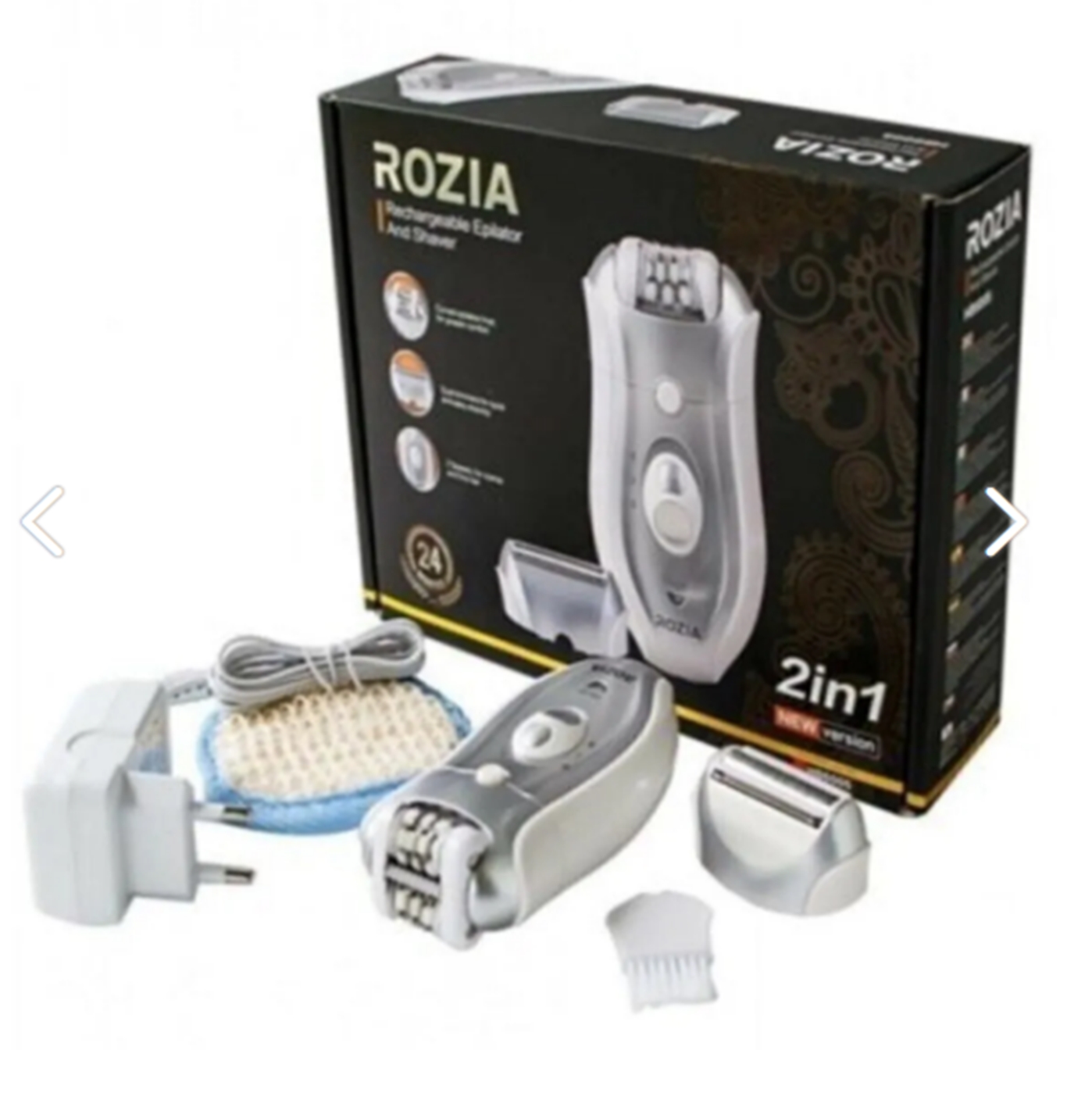 Epilasyon Aleti Tüy Alma Tüy Kesme Makinesi Epilatör 6005 – Rozia Dünyası